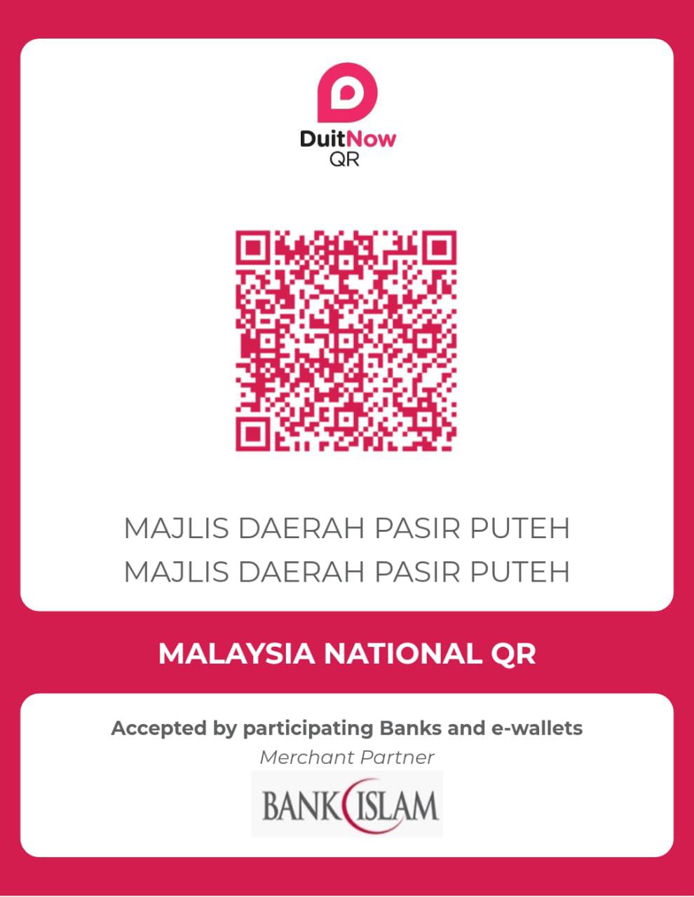 Pembayaran Menggunakan DuitNow QR Code Bank Islam MDPP Pembayaran Menggunakan DuitNow QR Code Bank Islam MDPP